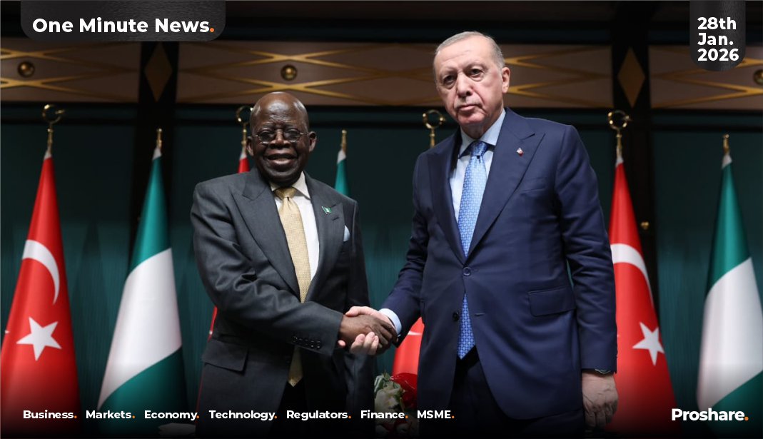 Nigeria in 1min: Economic, Business and Financial Market Headlines ...