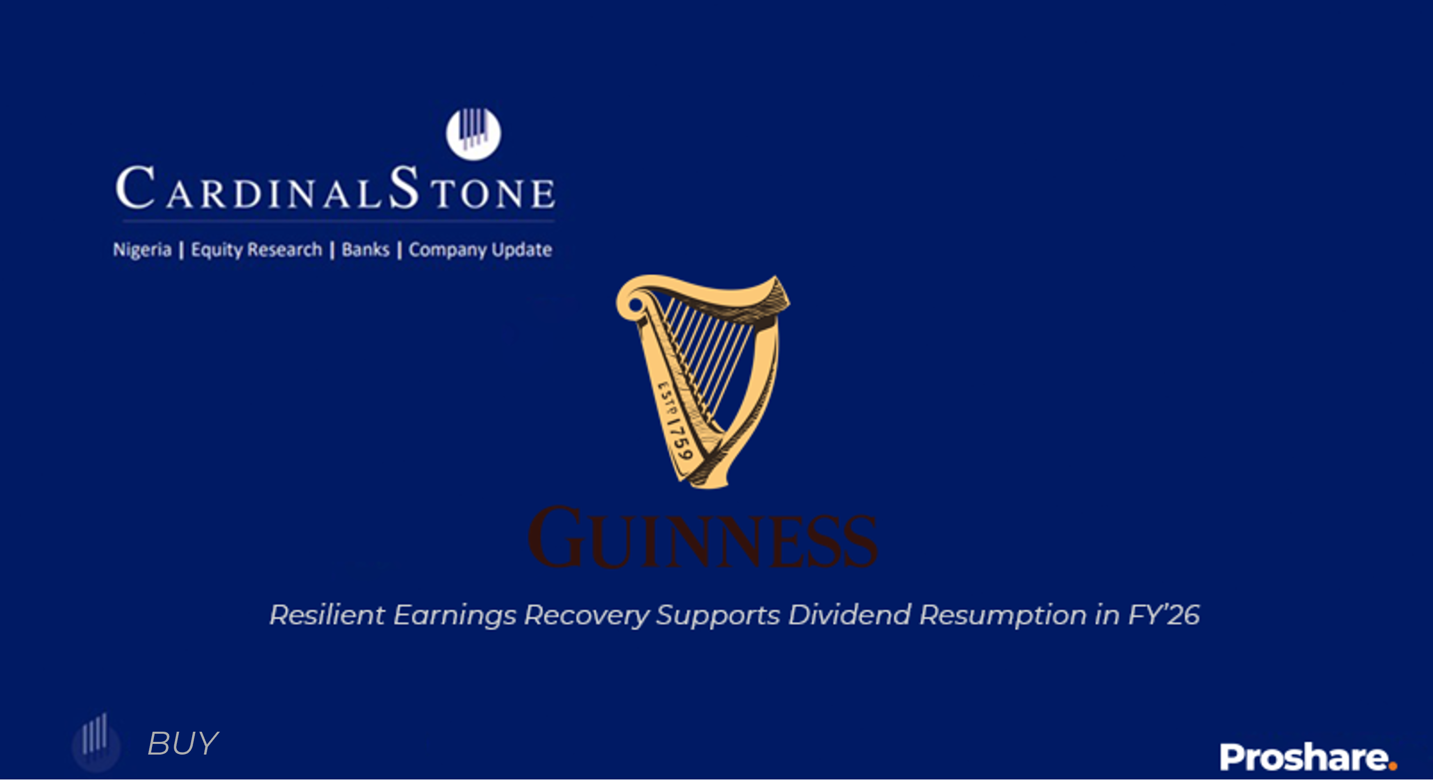 CardinalStone: Guinness Nigeria Plc: Resilient Earnings Recovery ...